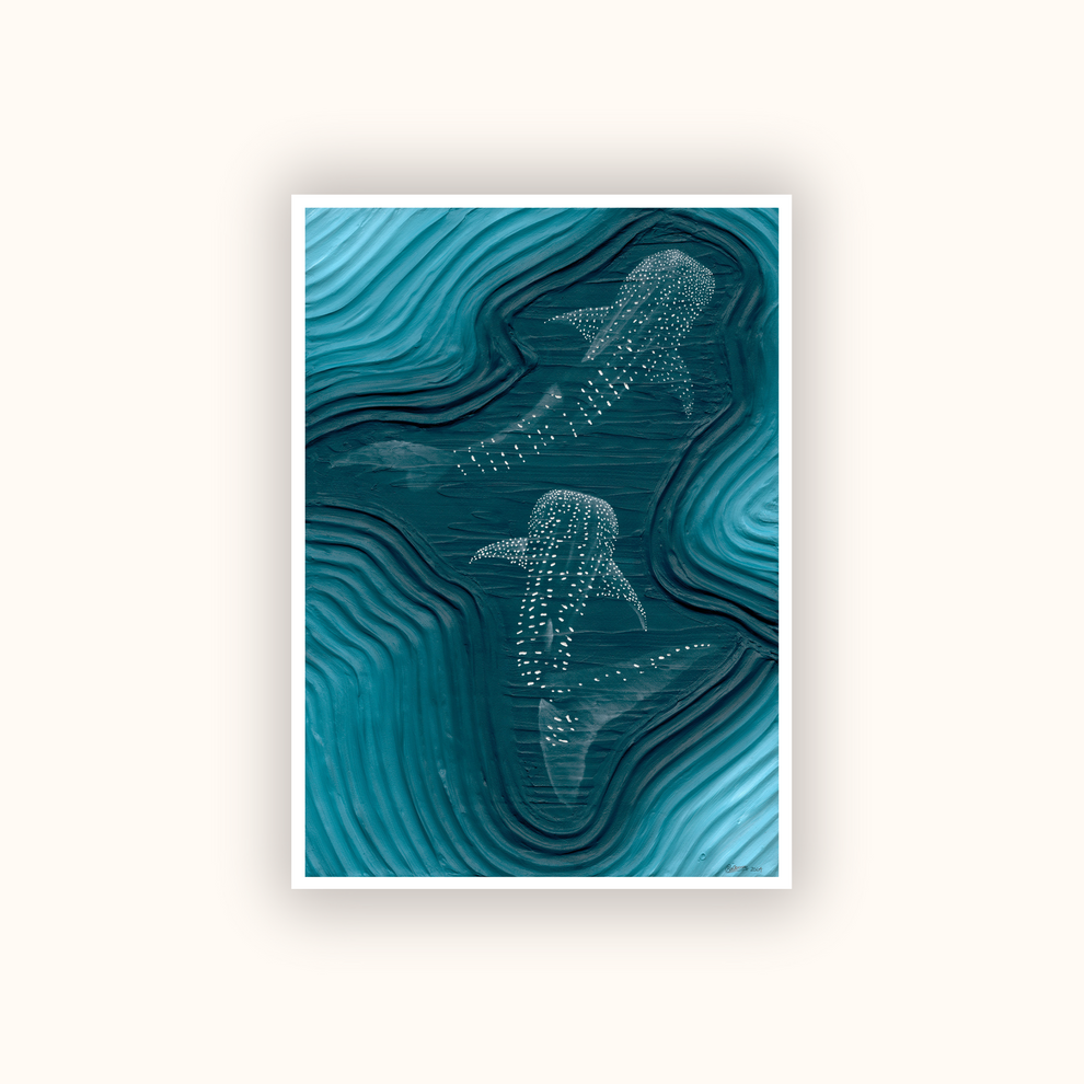 Three's a Crowd PRINT – My Salty Studio