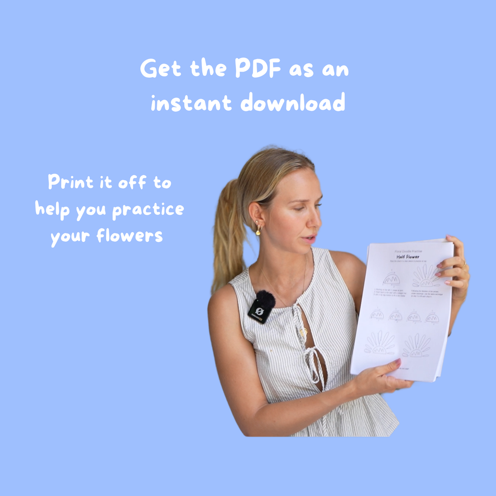 Floral Doods Practice Guide – My Salty Studio